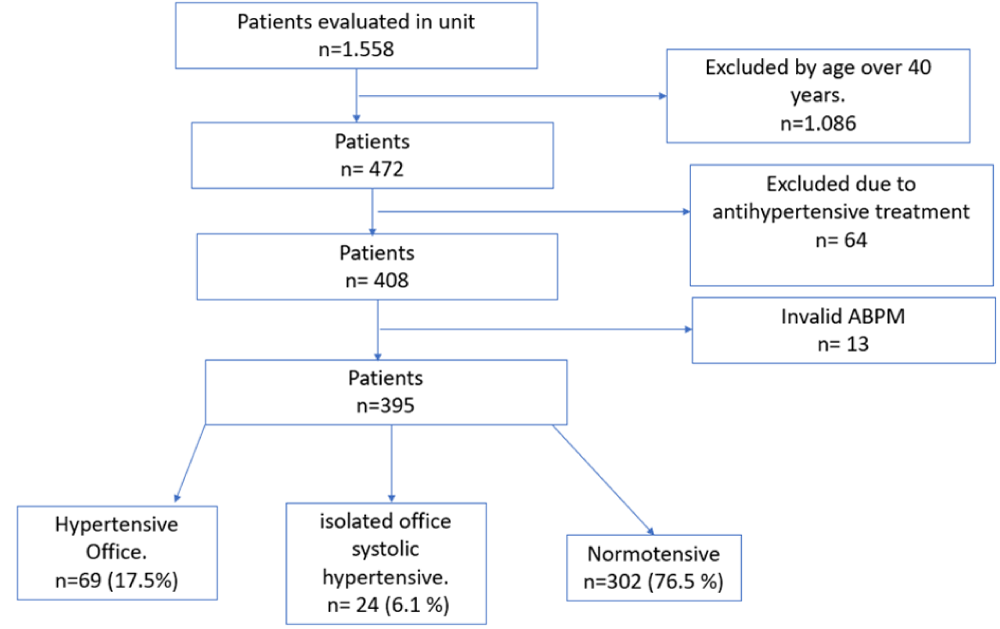 Isolated systolic hypertension in young adults and its relationship with ambulatory blood pressure measurements